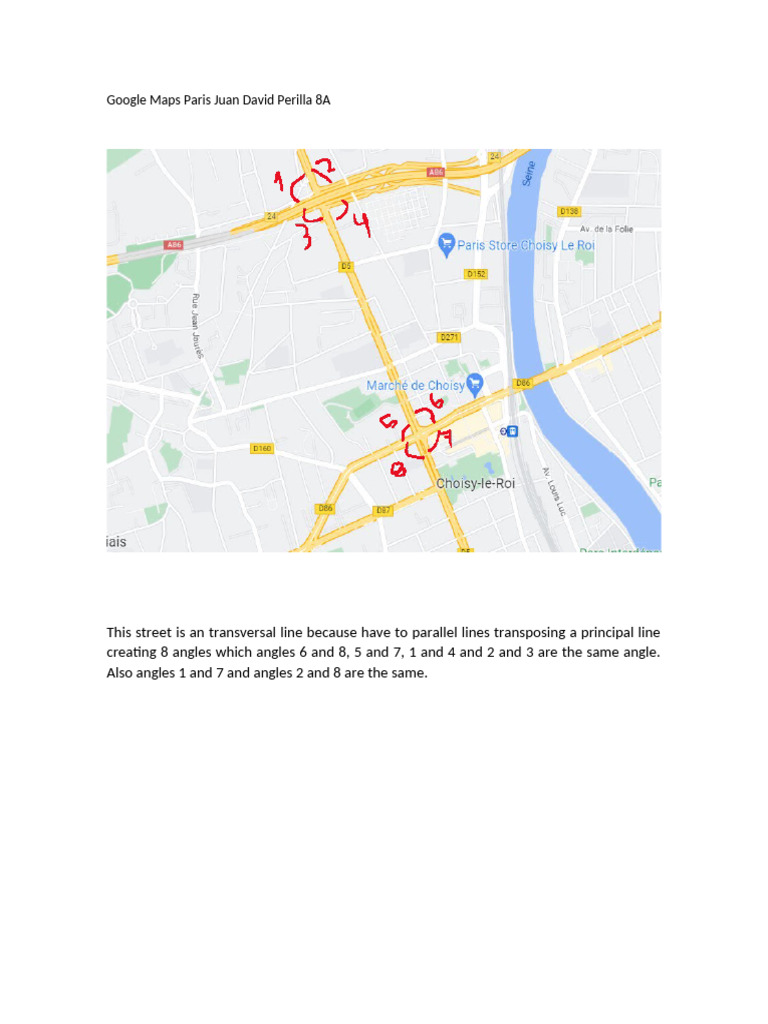 Transversal Street Google Maps | PDF