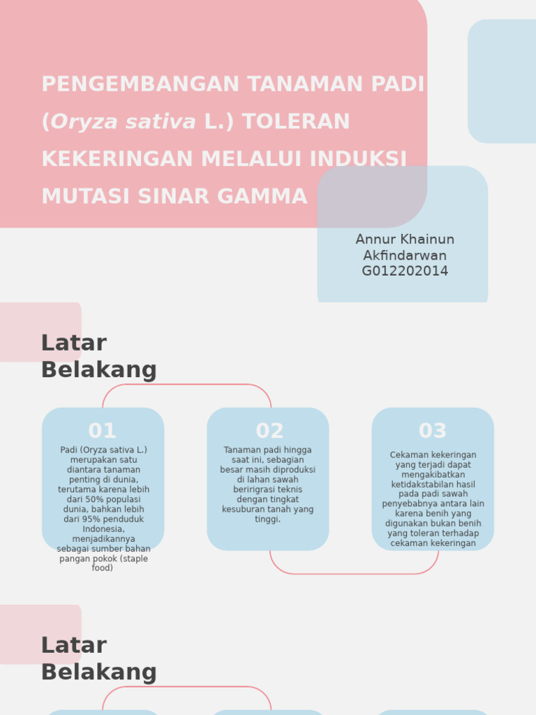 Teknologi Mutasi Tanaman | PDF | Griya & Taman | Teknologi & Rekayasa