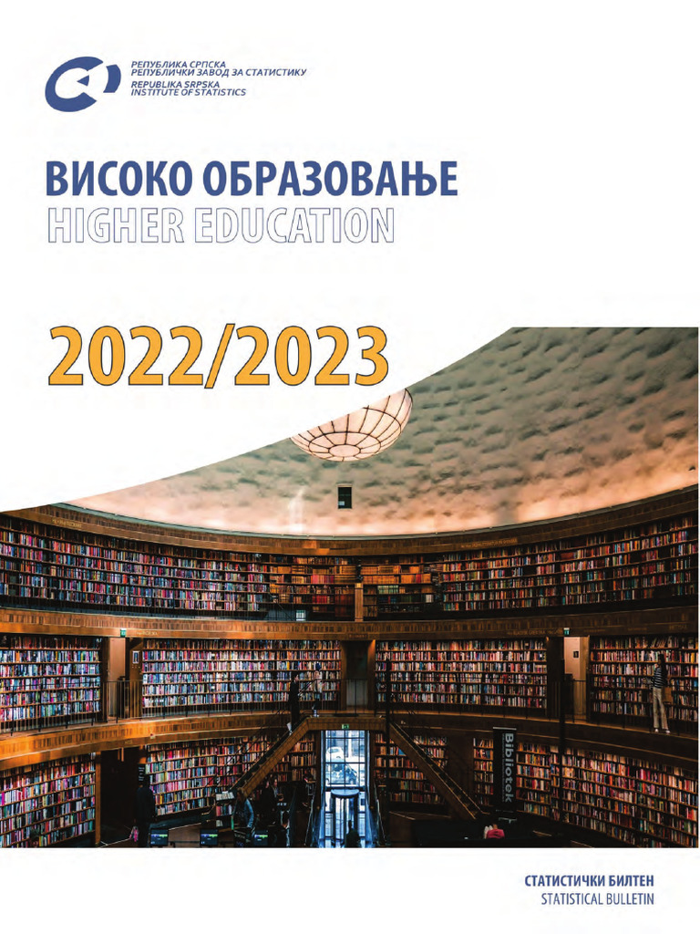 Bilten VisokoObrazovanje 2022 2023 WEB | PDF