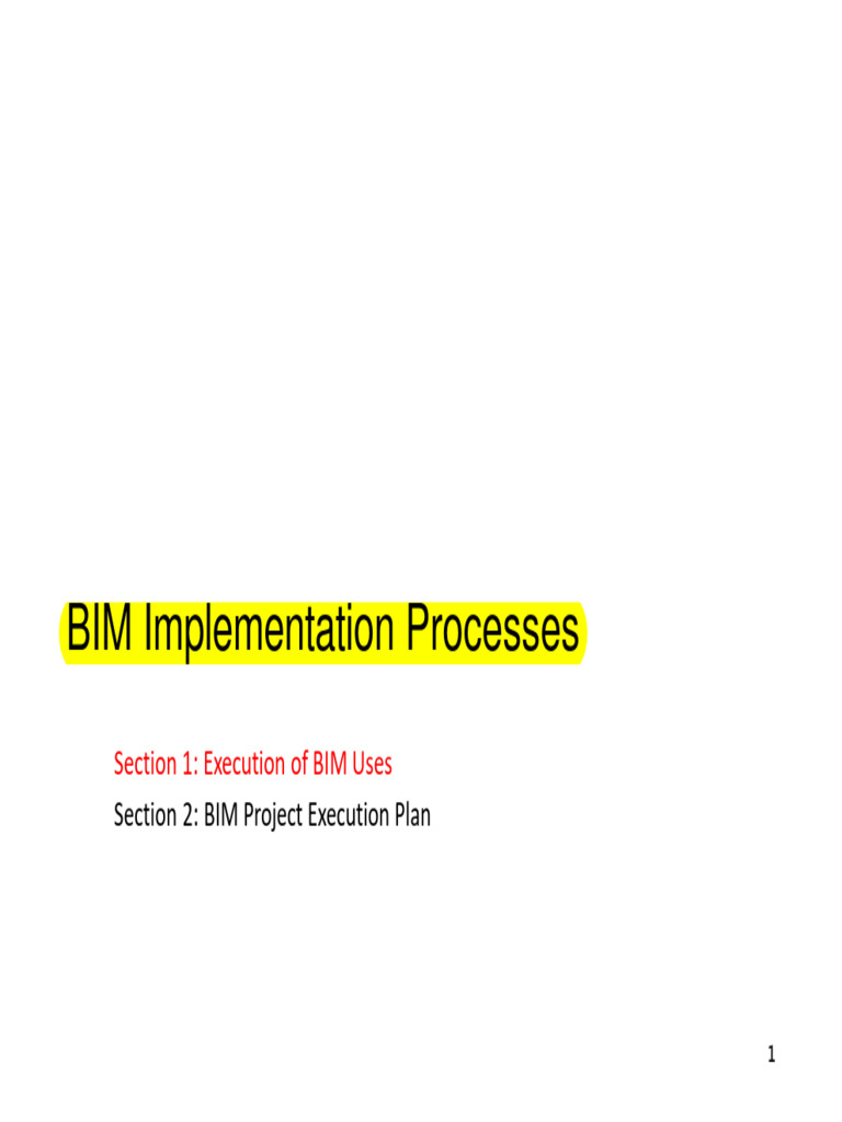 BIM Implementation Process | PDF | Building Information Modeling ...