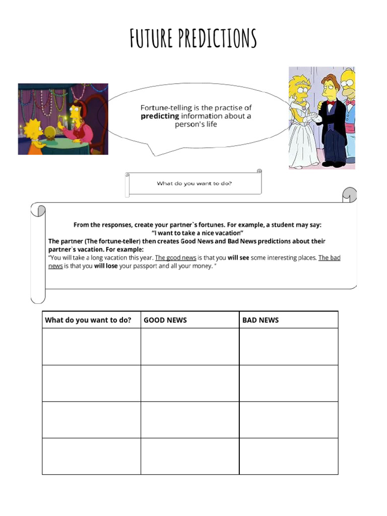 Future Predictions | PDF