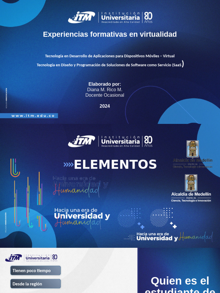 Experiencias Formativas en Virtualidad Final 1 | PDF | Comunicación humana | Aprendizaje