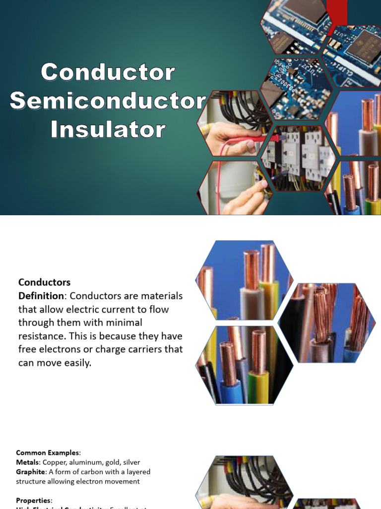 Conductors-Semiconductors-and-Insulators | PDF | Insulator (Electricity ...