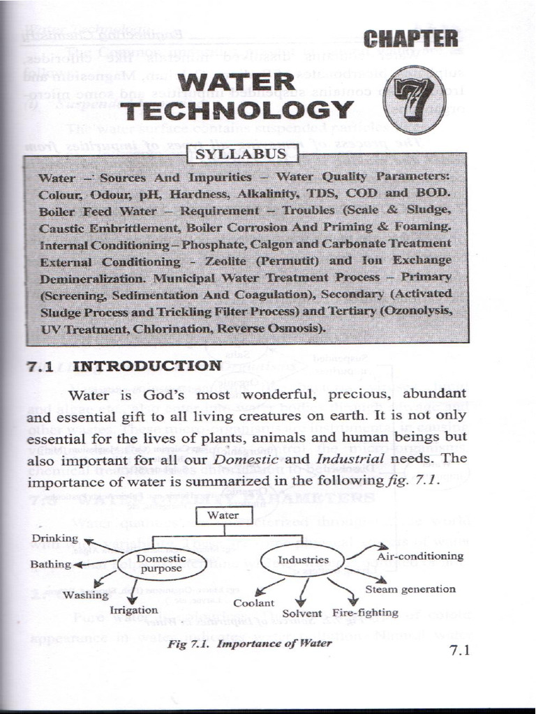 Water Technology | PDF