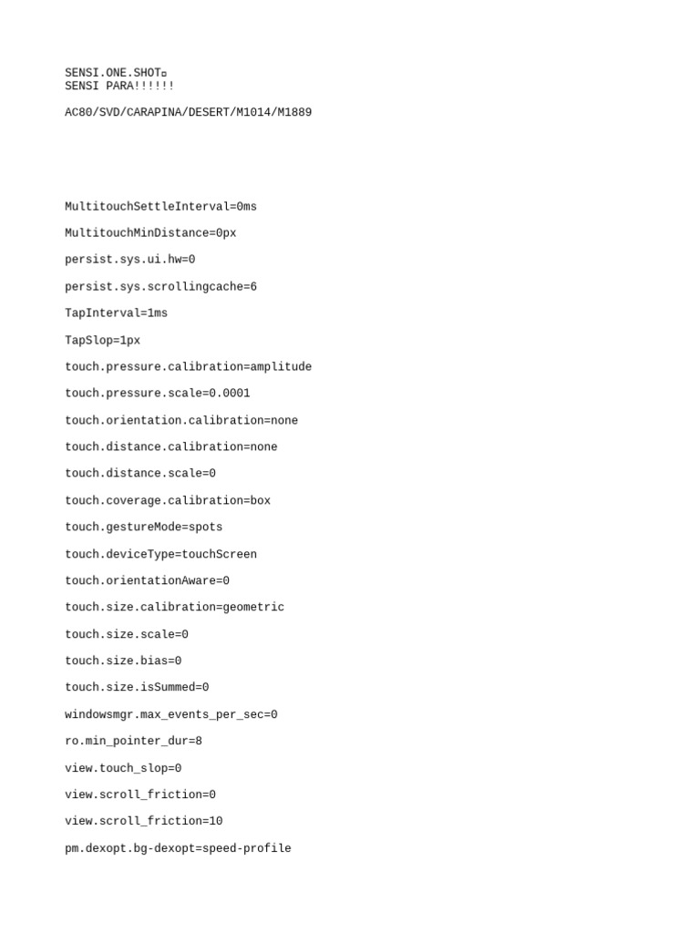 Sensi.one.Shot? | PDF