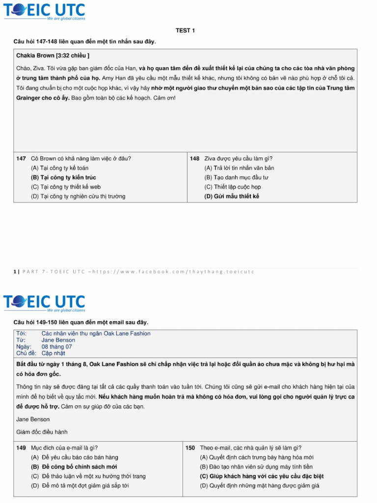 Test 1 - Transcript - Part 7 | PDF