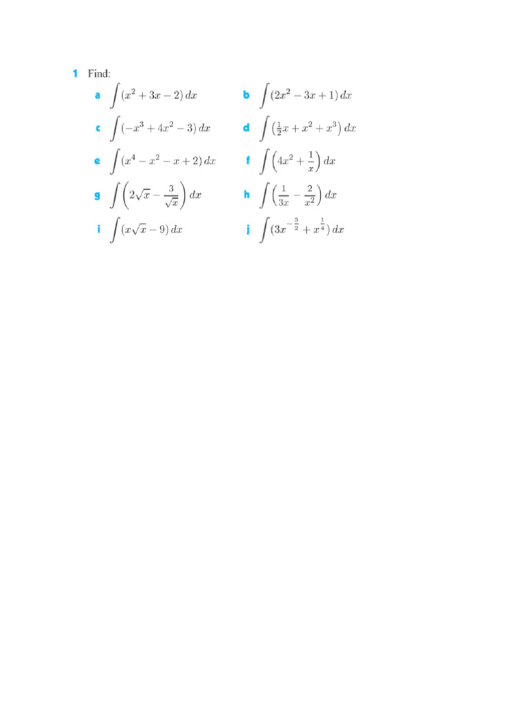 4549 Integration HW 1 | PDF