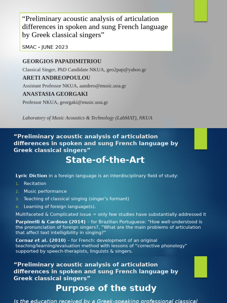 Acoustic Analysis of French Vowel Articulation | PDF | Vowel | Confidence Interval
