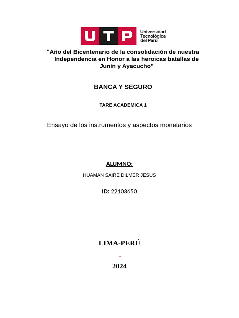 Introduccion Banca y Seguro | PDF | Bancos | Economias