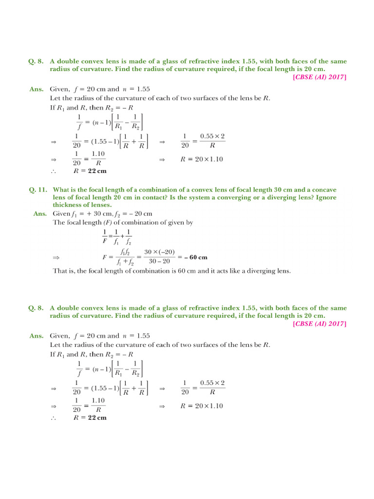 Numericals | PDF