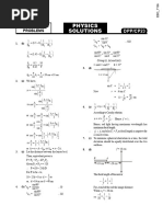 'Test 5 Answer Key Solutions | PDF