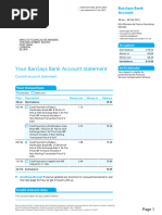 Barclays Premier Current Account Fees | PDF | Transaction Account ...