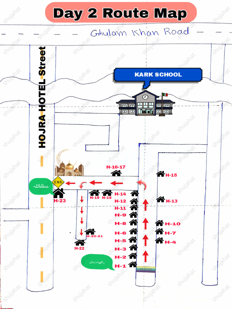 Day 2 Route Map | PDF