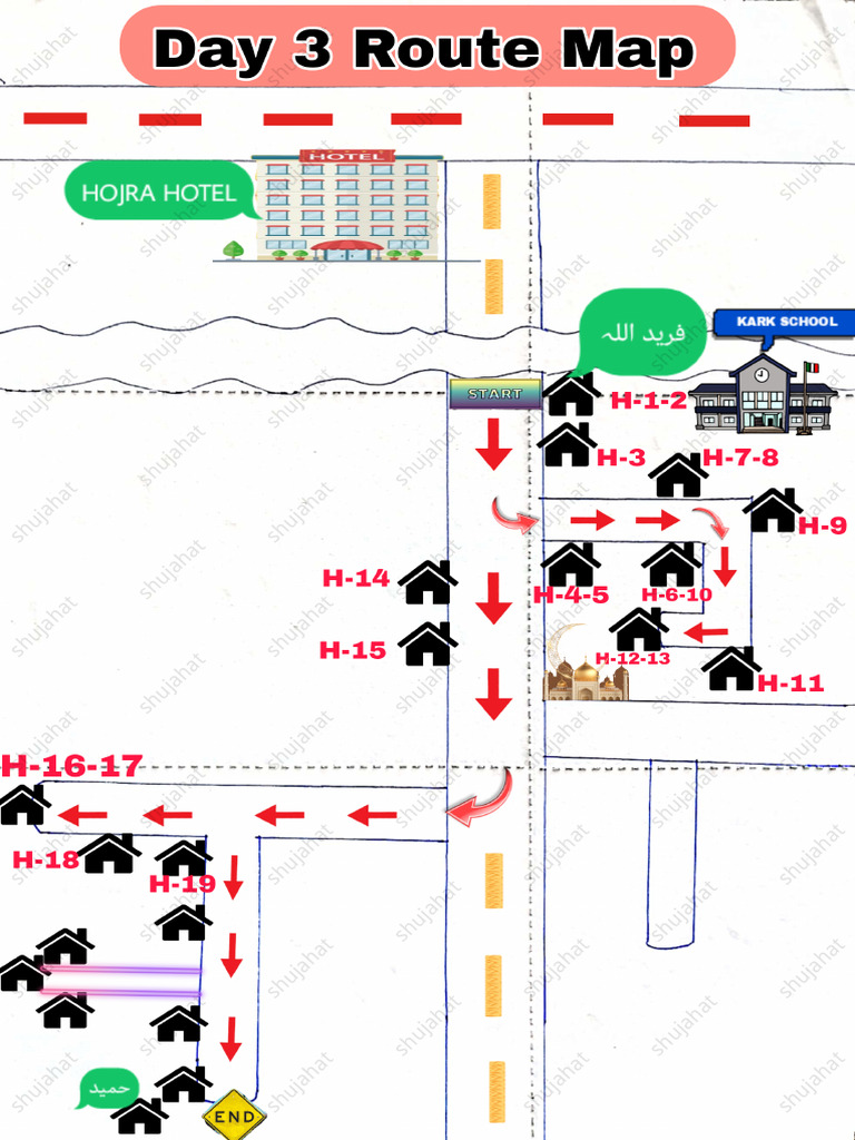 Day 3 Route Map | PDF
