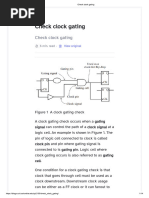 Understanding What Are Clock Gating Checks and How To Specify, Report ...