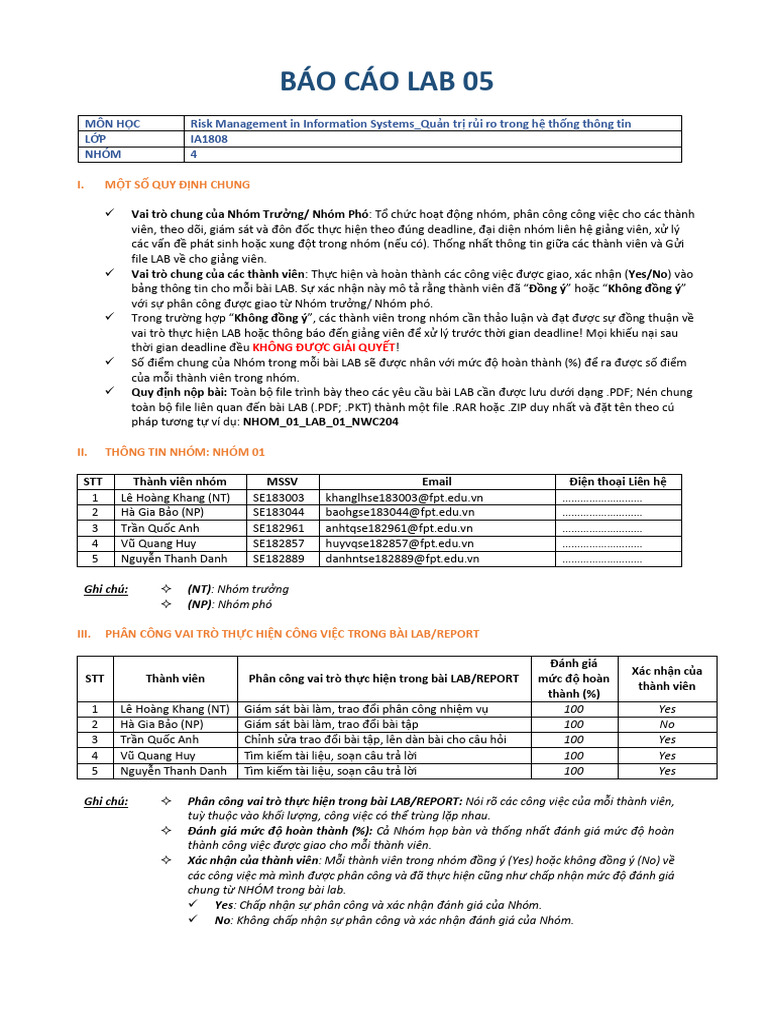 Nhom 04 Lab 05 Iaa202 | PDF