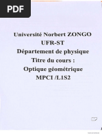 Devoirs Et Corrigé MPCI L1S1 | PDF