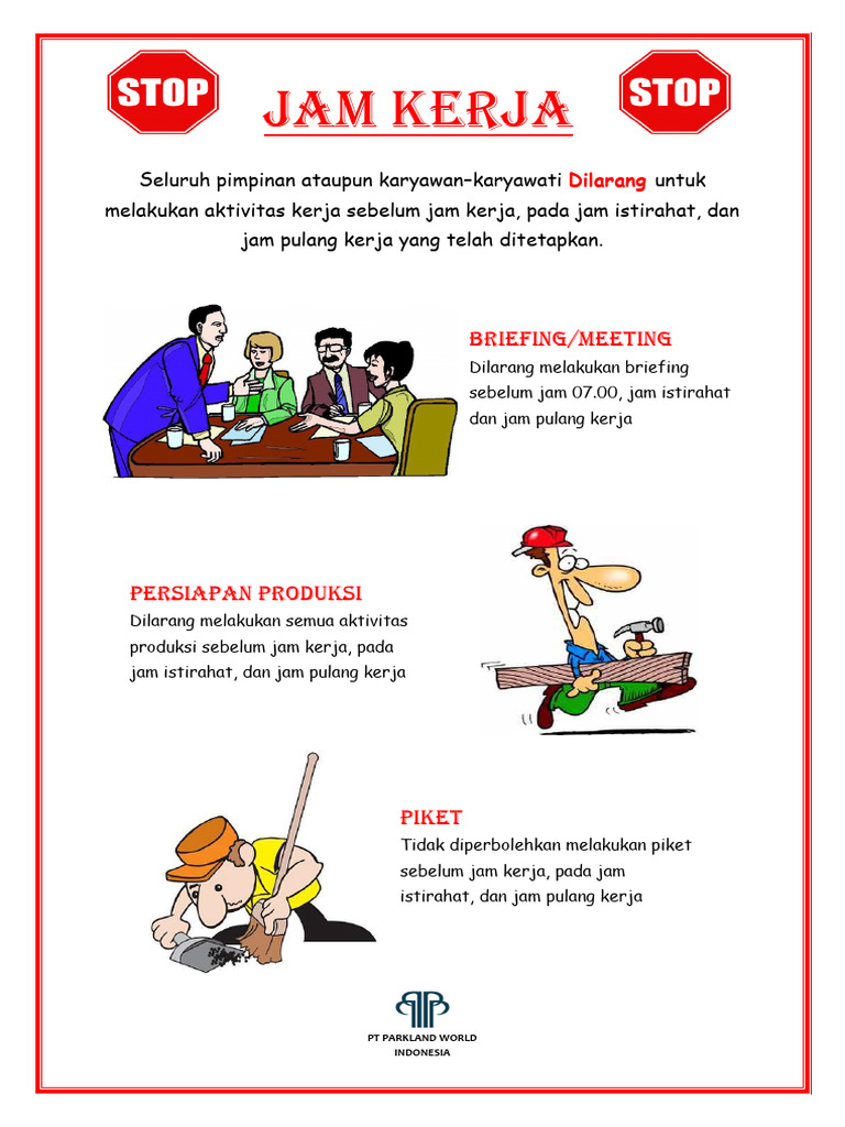 Poster Jam Kerja-4 | PDF