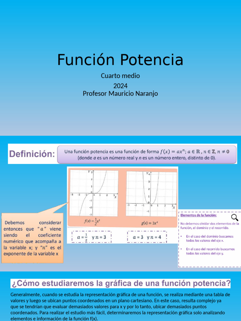 Función Potencia | PDF | Informática