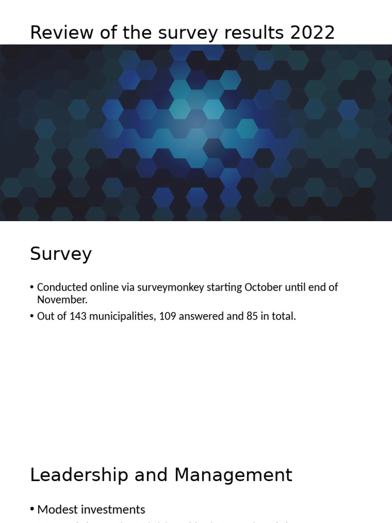 T1 Digital Transformation Survey 2022 Key Findings | PDF | Non ...