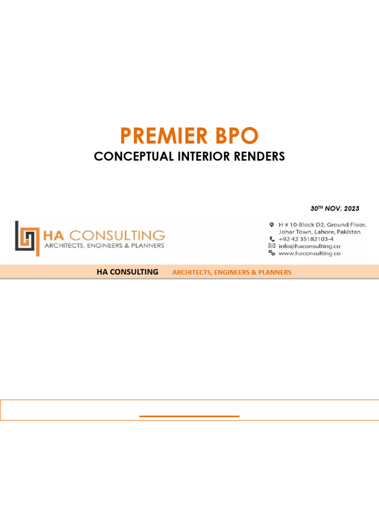 Premier Bpo Revised 30-11-23 | PDF | Ceiling