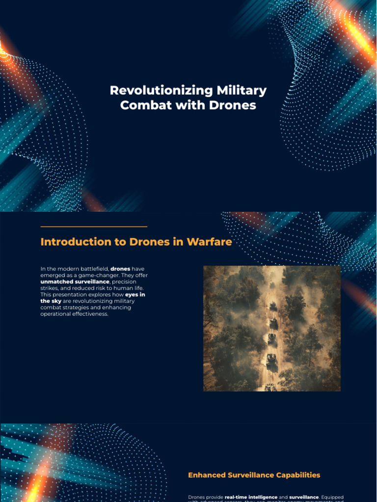 Drones Transforming Military Combat | PDF