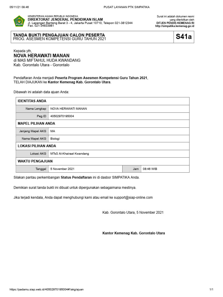 Ibu Nova | PDF | Karier & Perkembangan