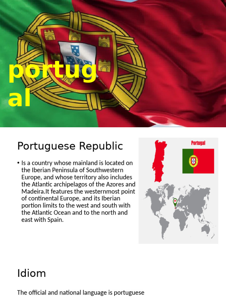 Overview of Portugal: Culture and Facts | PDF | Social Science ...