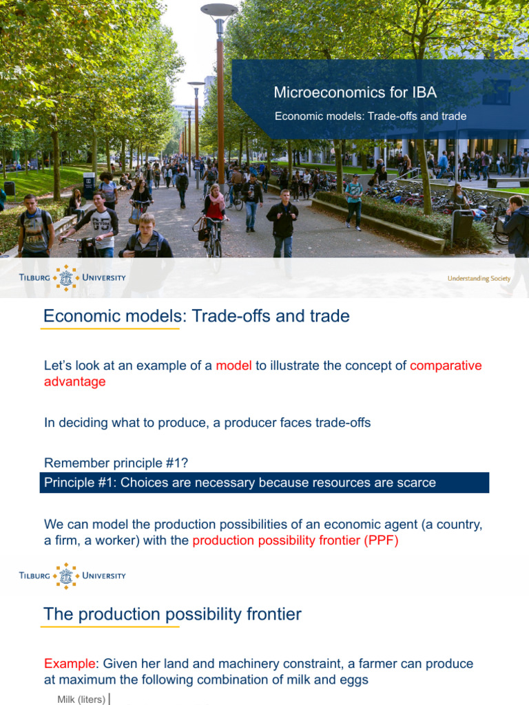 1 - 3 Trade-Offs and Trade | PDF | Microeconomics | Business Economics
