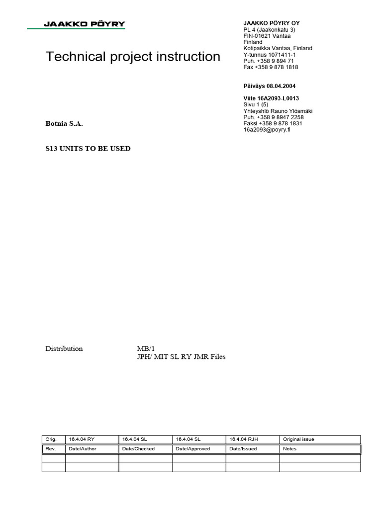 16a2093-L0013 - s13 Units To Be Used | PDF | Watt | Pascal (Unit)