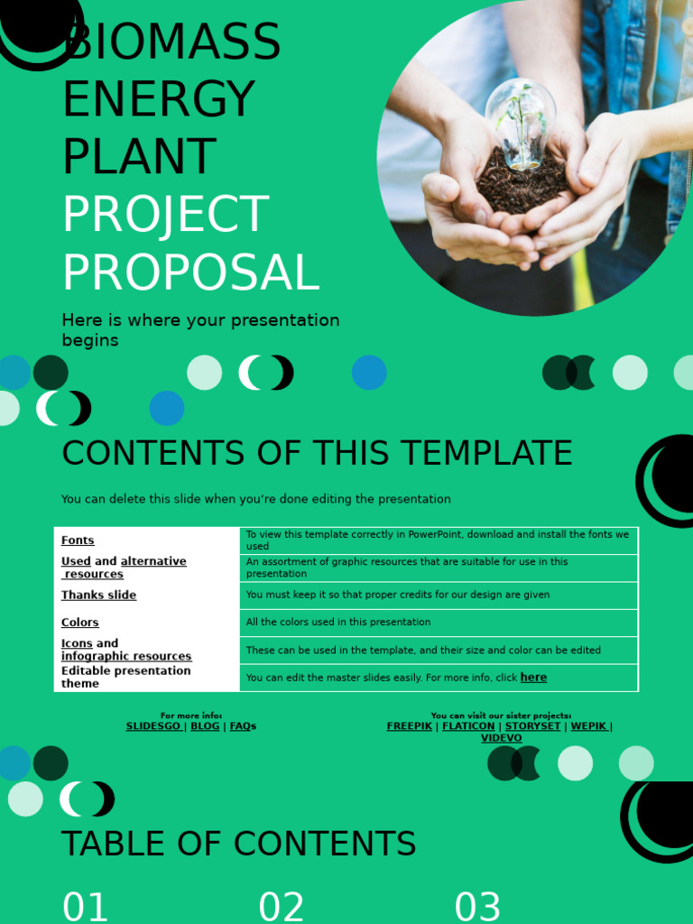 Biomass Energy Plant Project Proposal | PDF | Expense | Planets