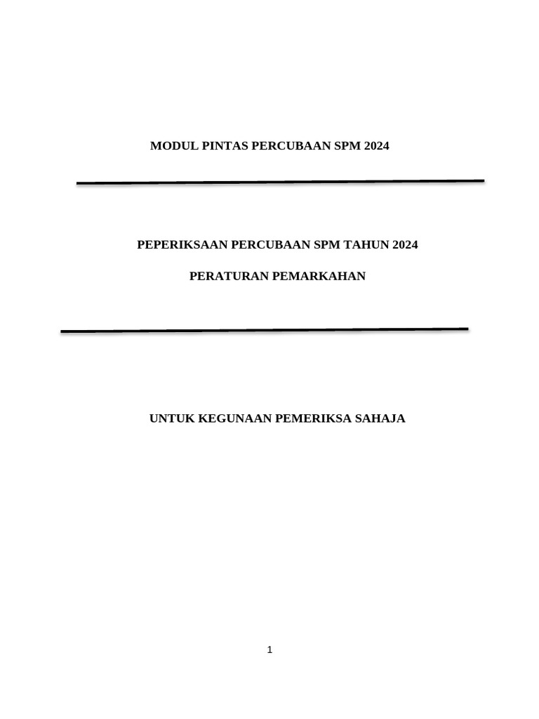 PP TI Percubaan SPM 2024 | PDF