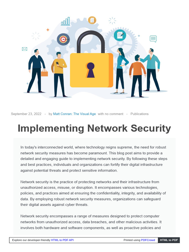 Network Insight Net 2022 09 23 Implementing Network Security | PDF | I Pv6 | Security