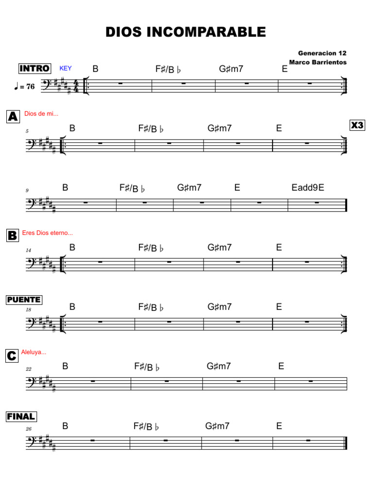 Dios Incomparable | PDF