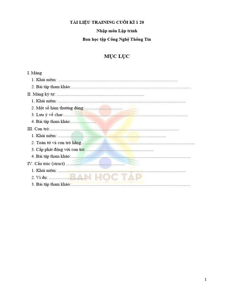 Tài liệu training NMLT CK1 K15 | PDF