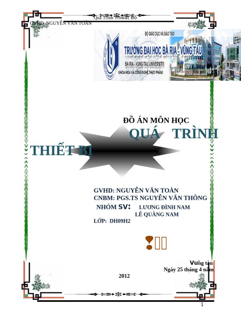 123doc Do a n Chung CA t Ethanol Nuo c | PDF