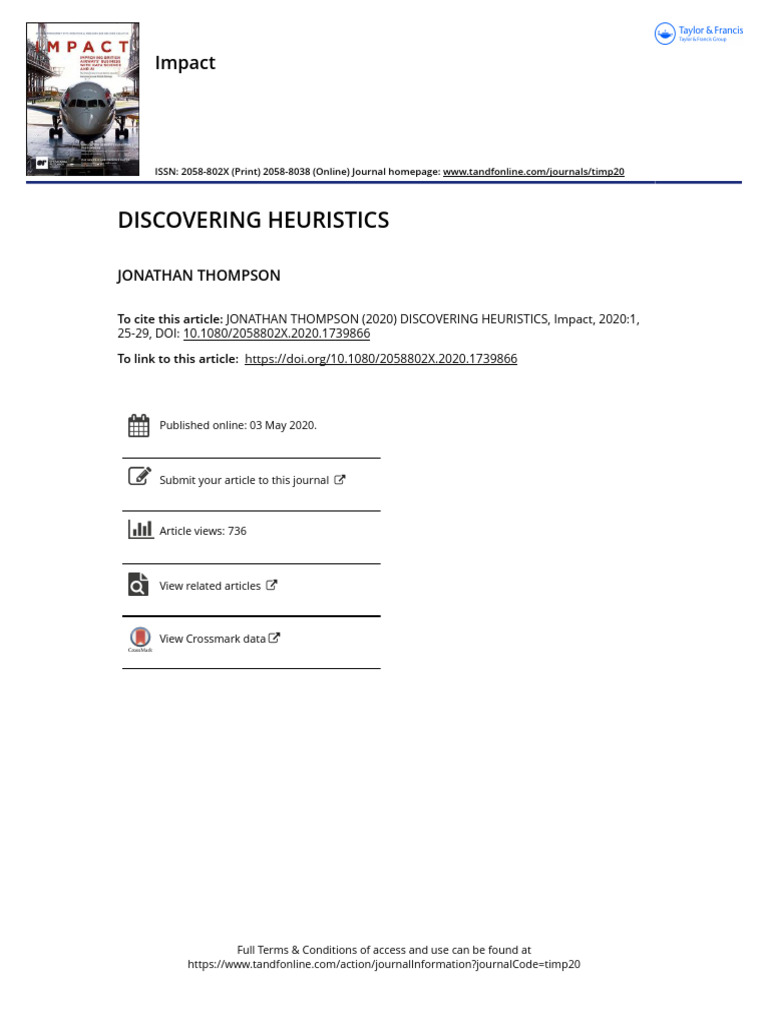 Discovering Heuristics Pdf Mathematical Optimization Applied