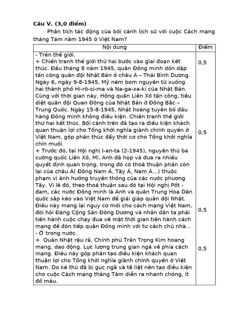 câu hỏi CMT8 | PDF