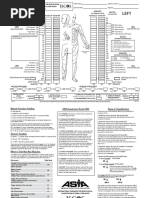 Asia Scale | PDF | Anatomical Terms Of Motion | Spinal Cord Injury