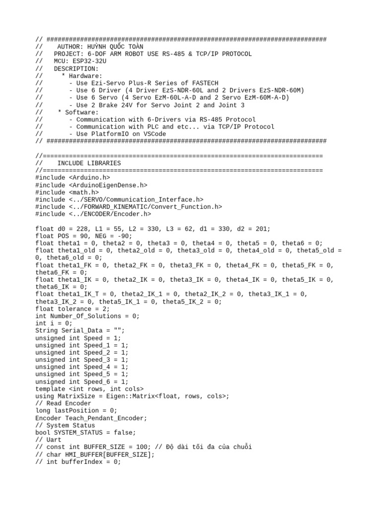 Teach Pendant v1 | PDF | Network Protocols | Computer Standards