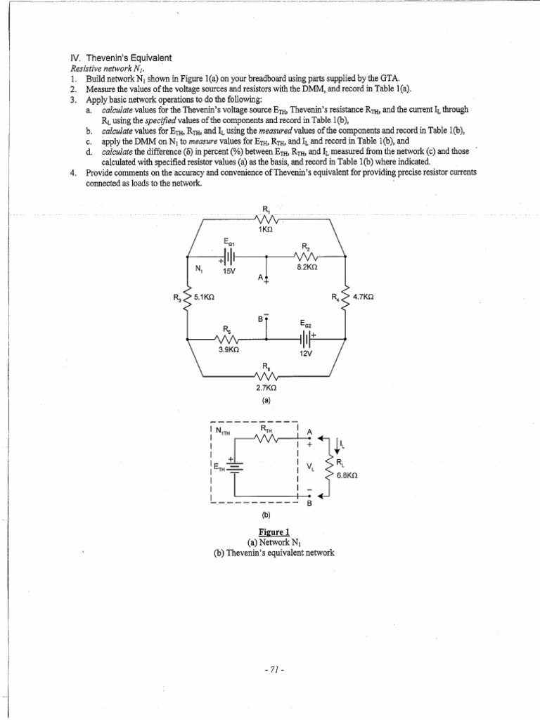 Thevenins Demo Circuit 3 | PDF