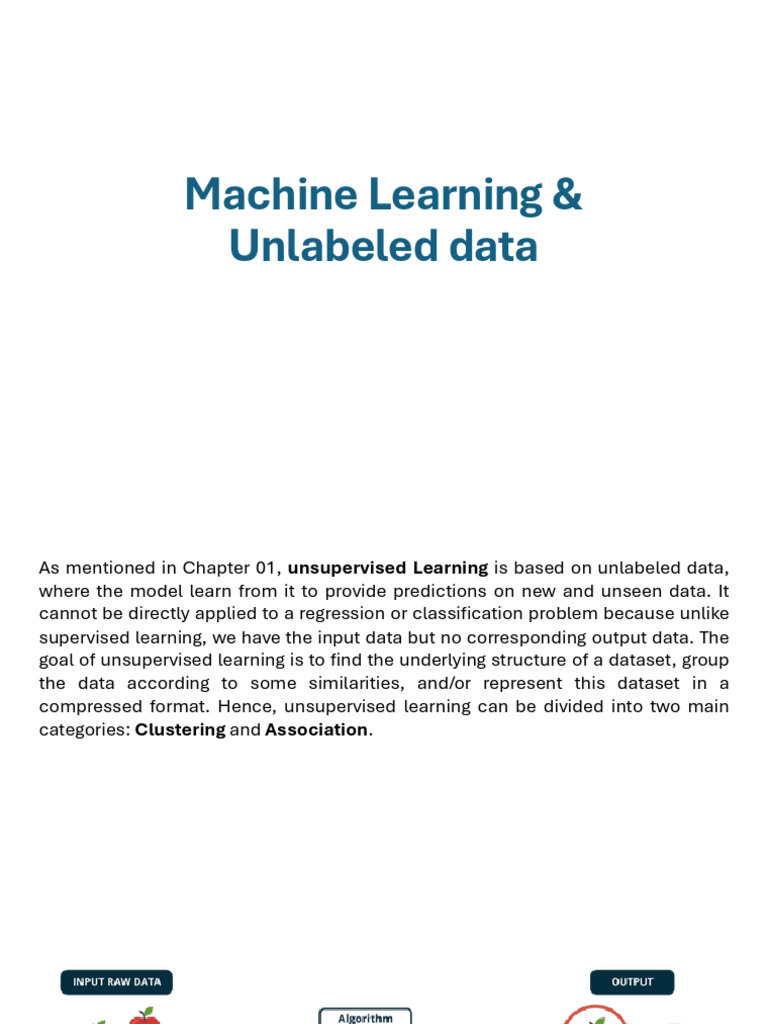 6 - Machine Learning and Unlabeled Data | PDF | Cluster Analysis ...