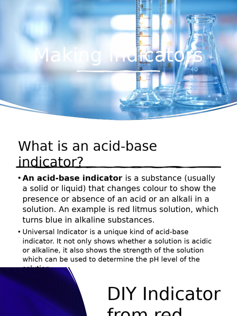 Making Indicators | PDF | Wellness