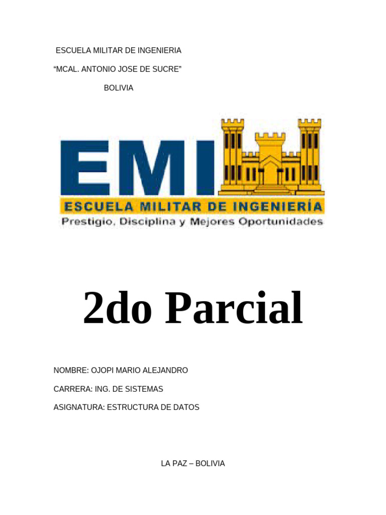 Documentacion De Estructura De Datos Pdf Cola Tipo De Datos Abstractos Java Lenguaje De