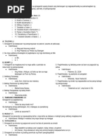 Filipino Topics | PDF
