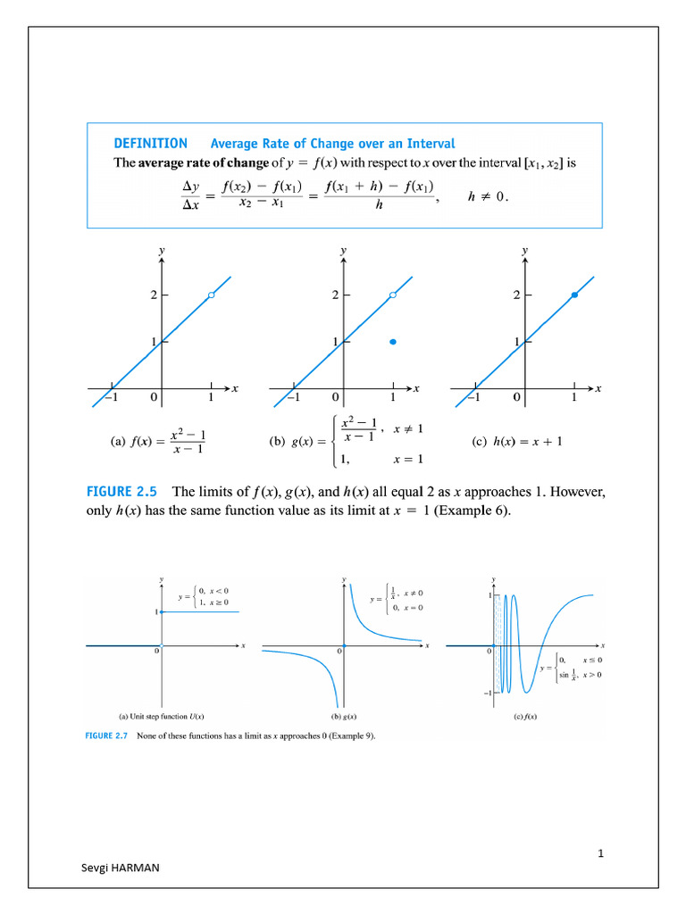 2.limits and Continuity | PDF