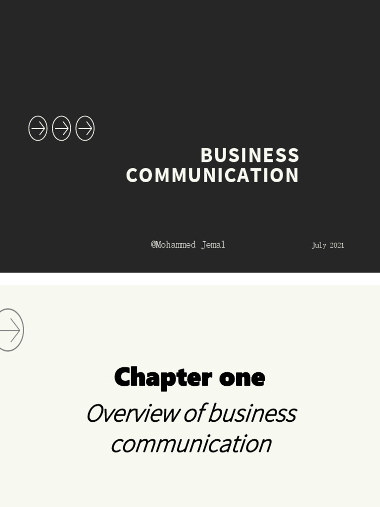 ABC CH-1-4 PPT | PDF | Communication | Nonverbal Communication