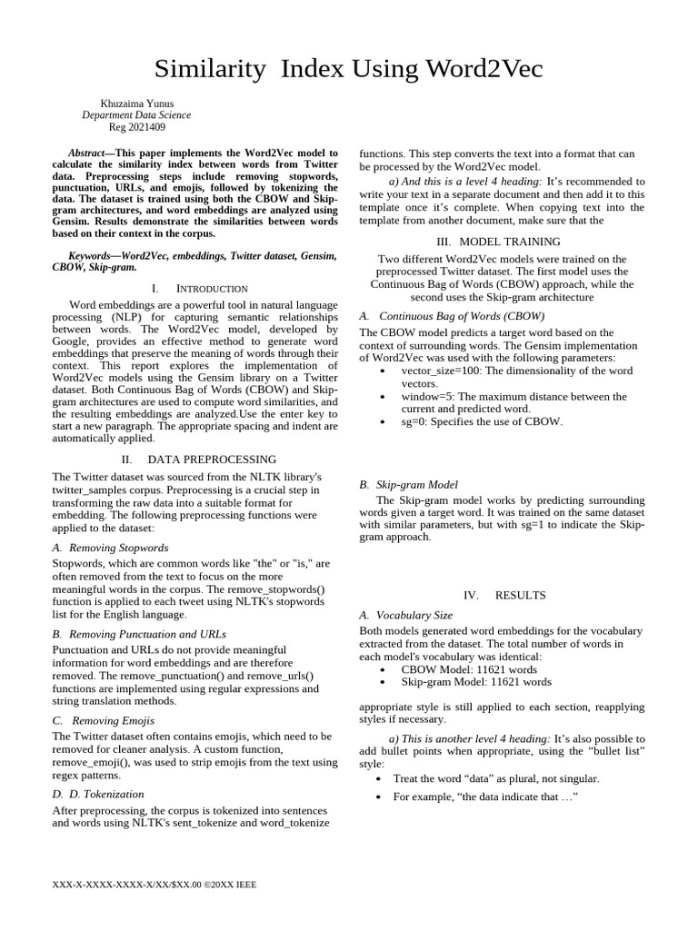 IEEE Paper Format Template | PDF | Computer Programming | Artificial Intelligence