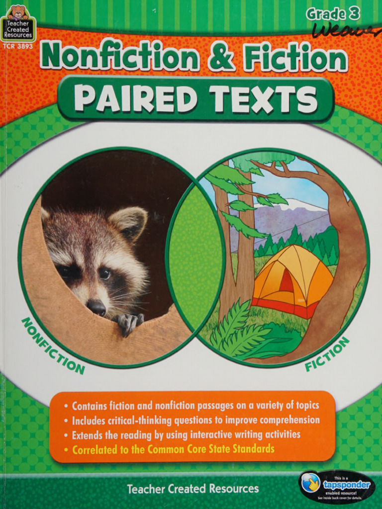 Nonfiction & Fiction Paired Texts - Grade 3 - 2015 - Westminster, CA ...