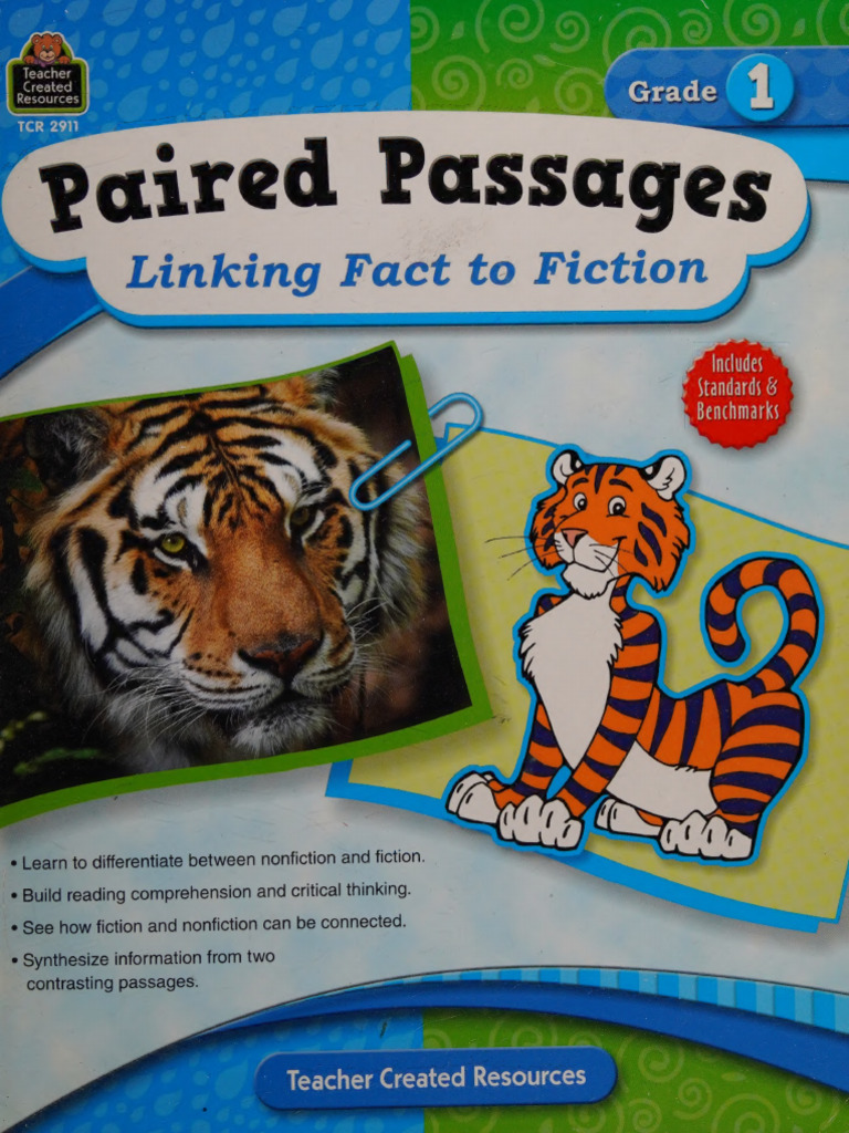 Paired Passages Grade 1 Linking Fact to Fiction -- Ruth Foster -- 2009 ...